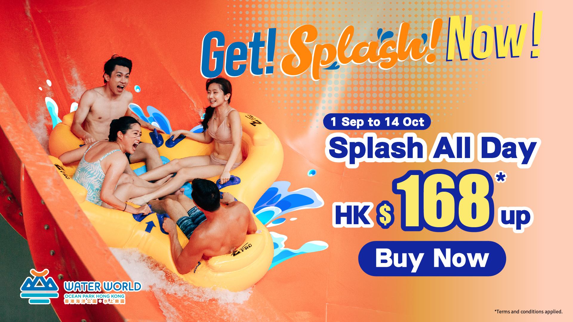 Admission Ticket | Tickets and Offers | Water World Ocean Park Hong Kong Official Website